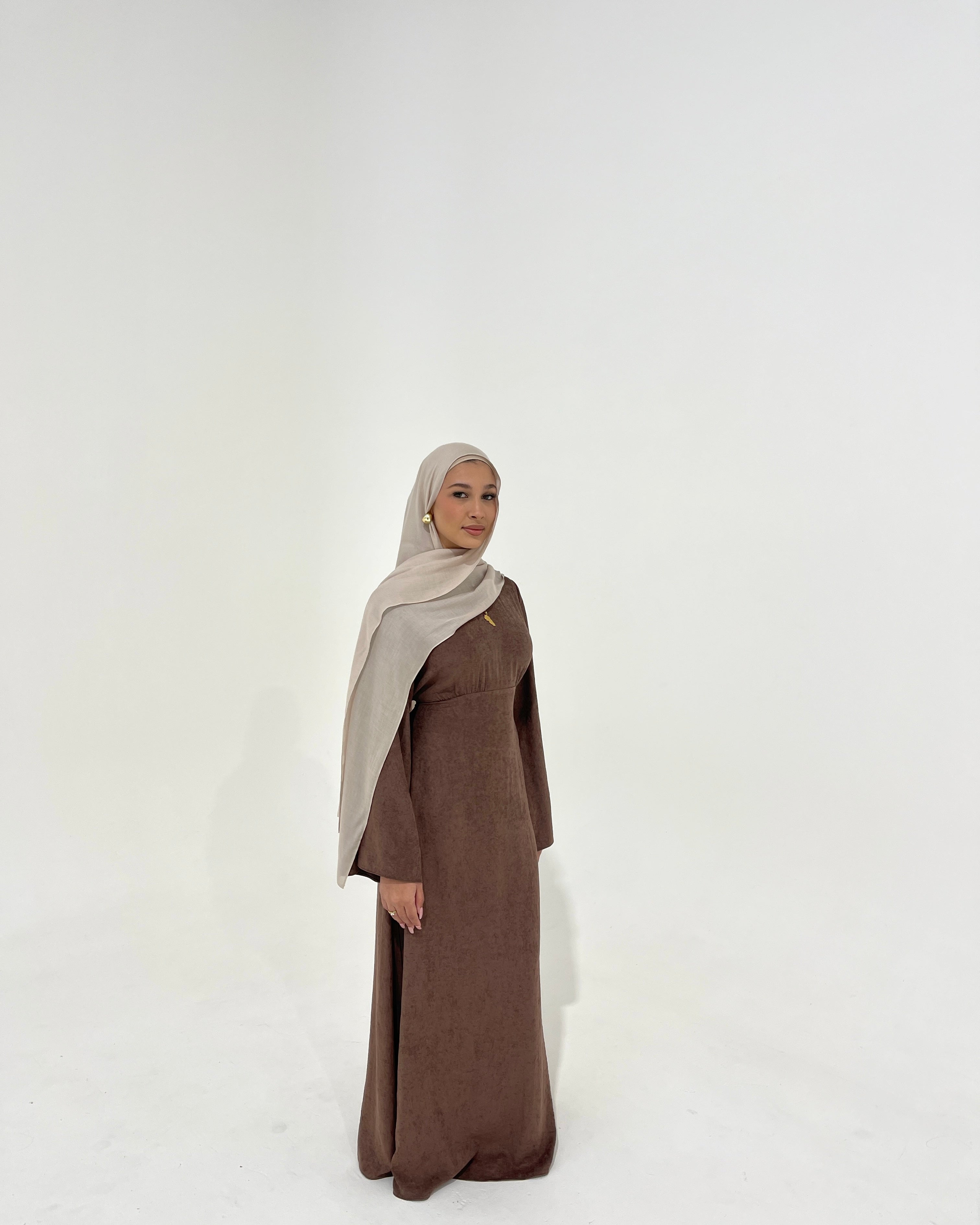 Leena Dress - Choc Truffle – Bareity Boutique